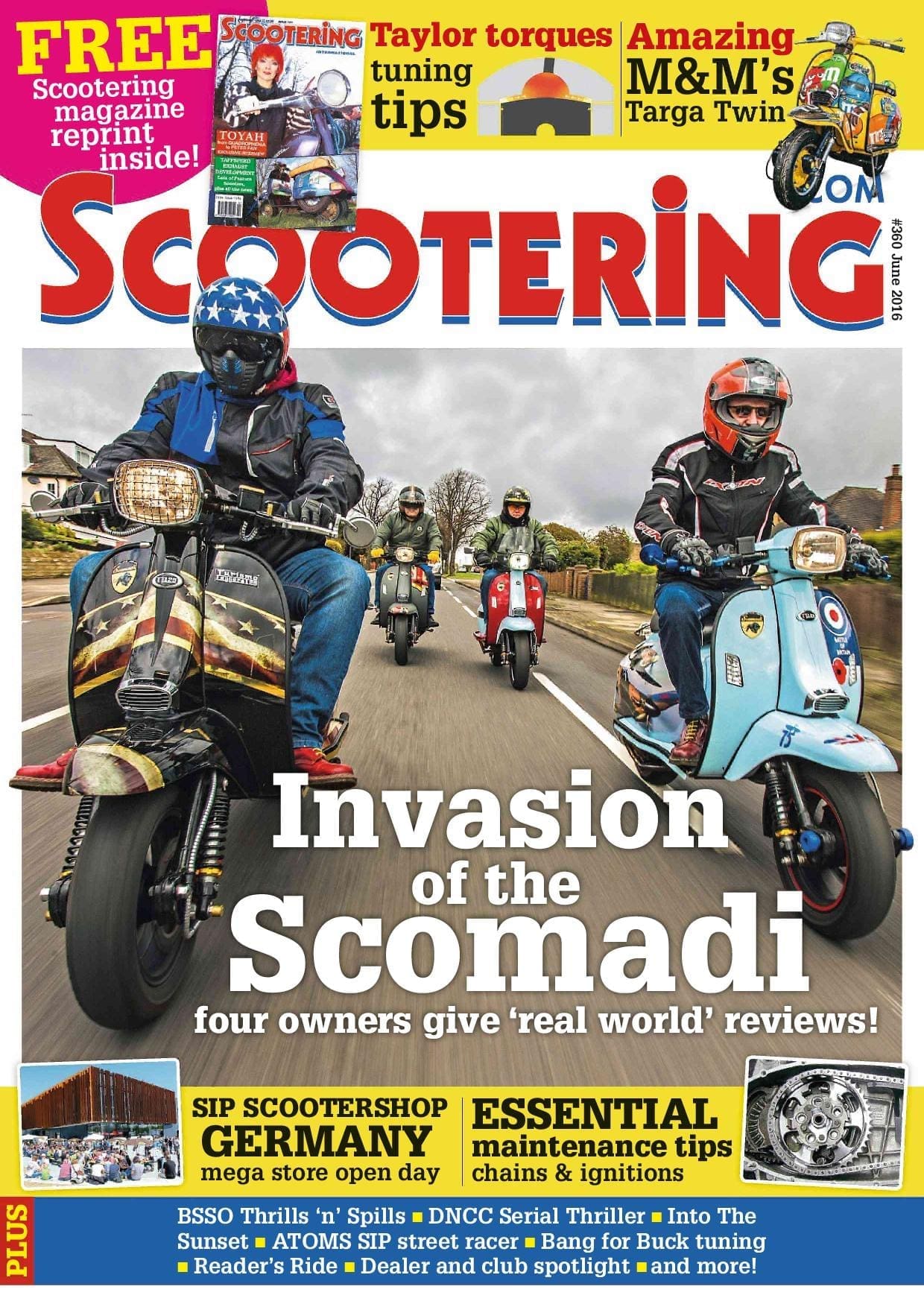 #360 – June 2016 | Scootering Magazine