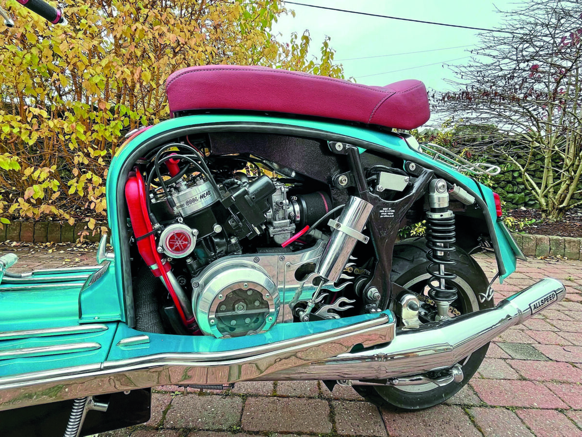 Road Runner: Lambretta packing a YPVS350 engine | Scootering Magazine